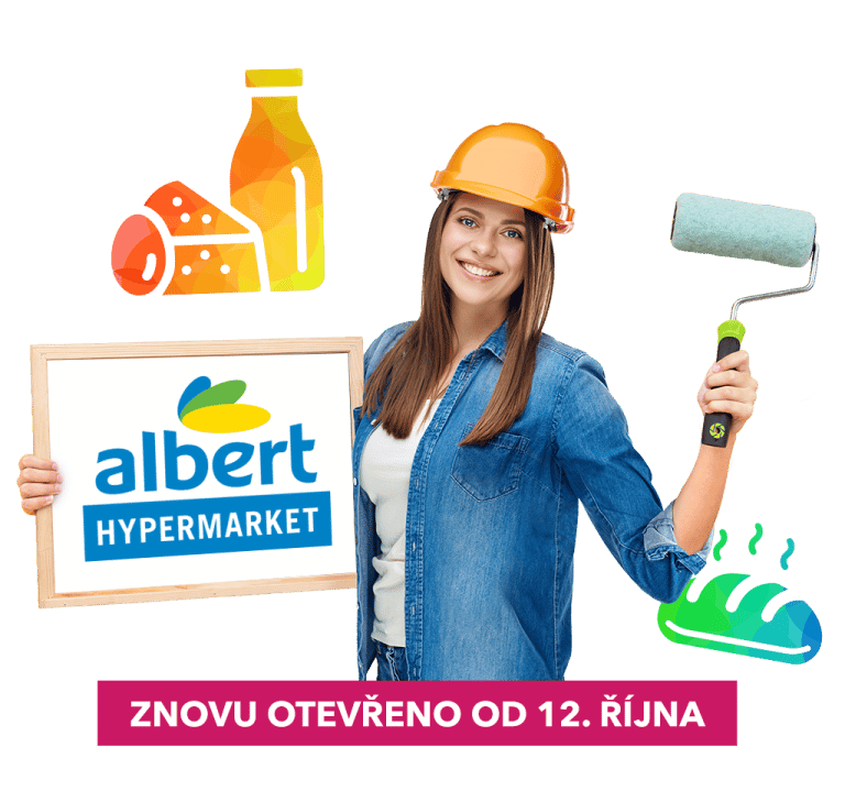 Albert dostane nový kabát, přibudou samoobslužné pokladny - centralmost.cz